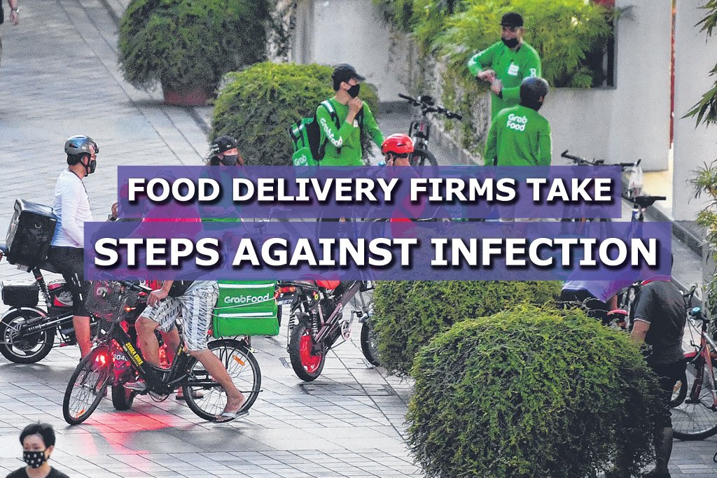 Food delivery firms take move to protect against infections