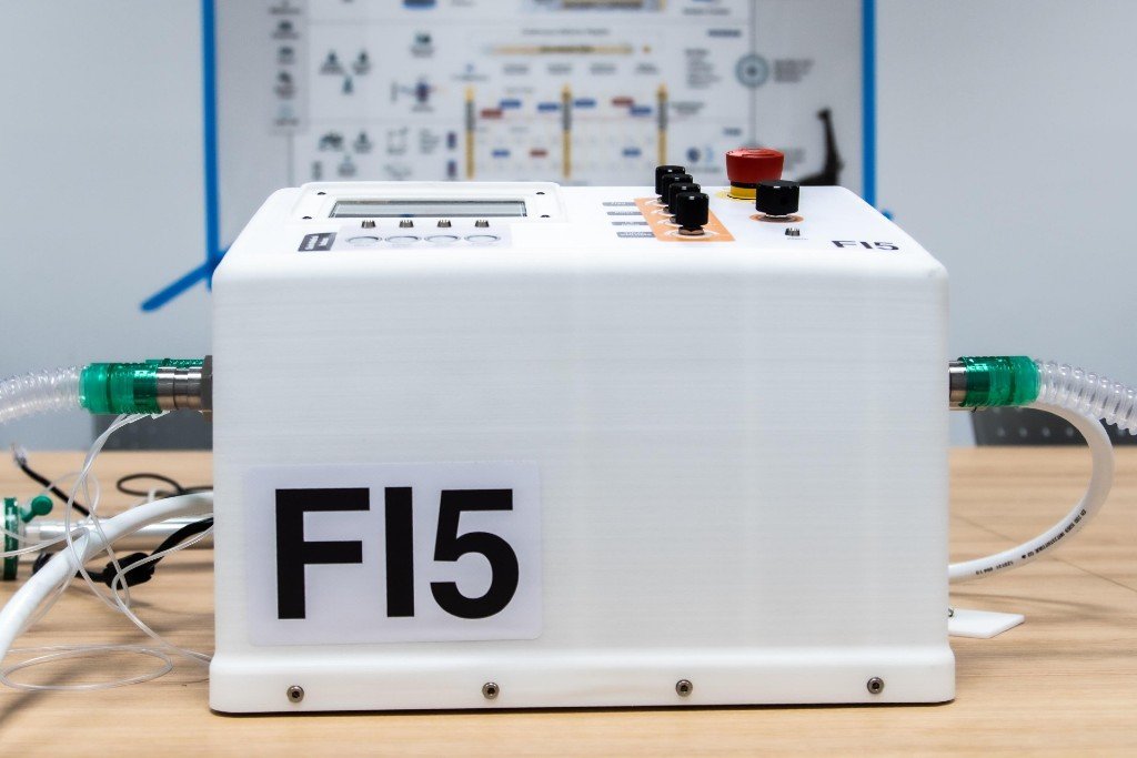 Scuderia Ferrari Mission Winnow and IIT present the FI5 ventilator