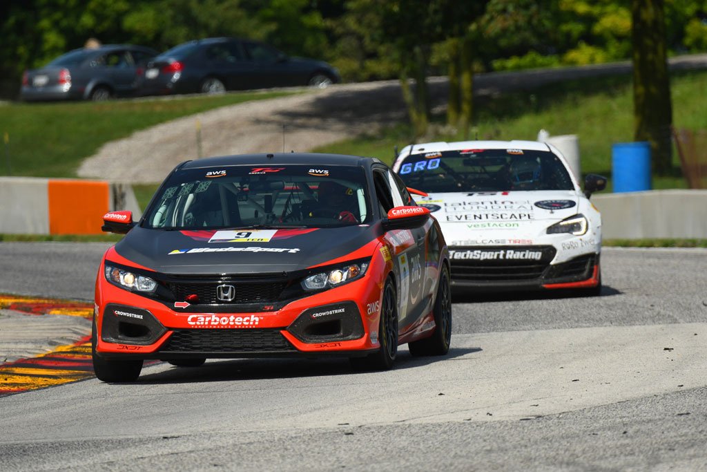 Honda Civic racers dominate Road America with four-win weekend - Sgcarmart