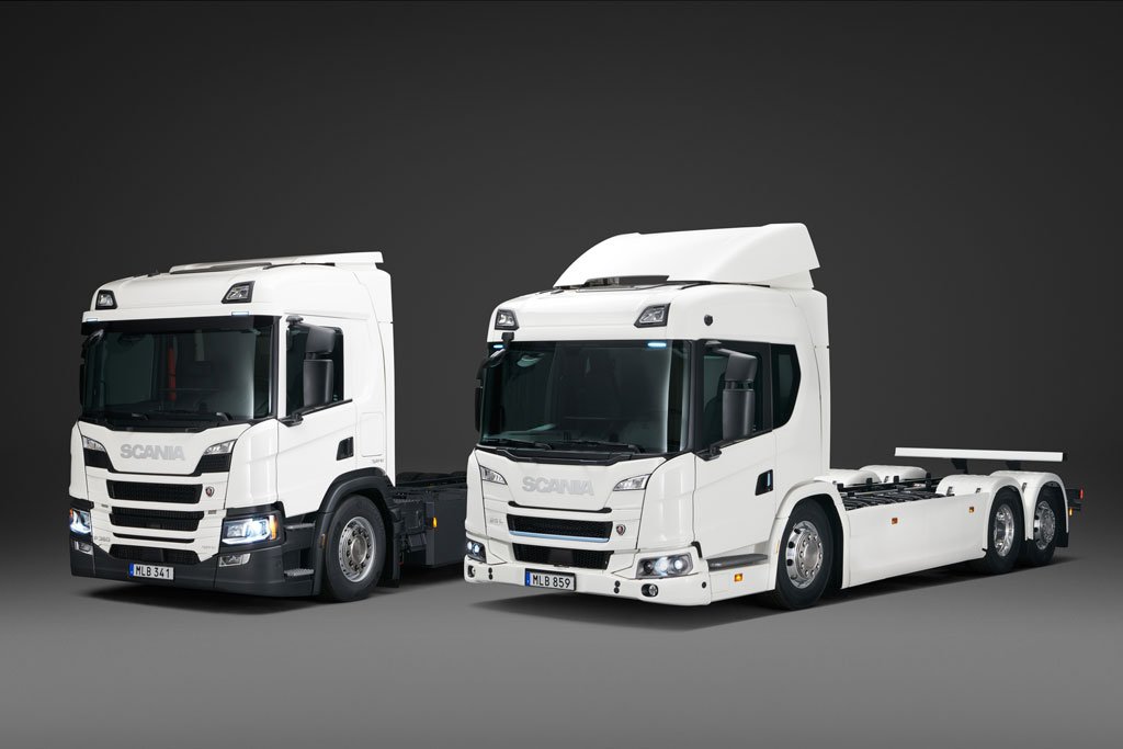 Scania launches electric truck range