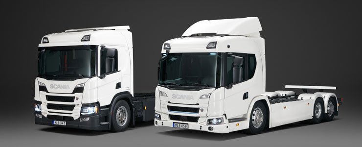 Scania launches electric truck range