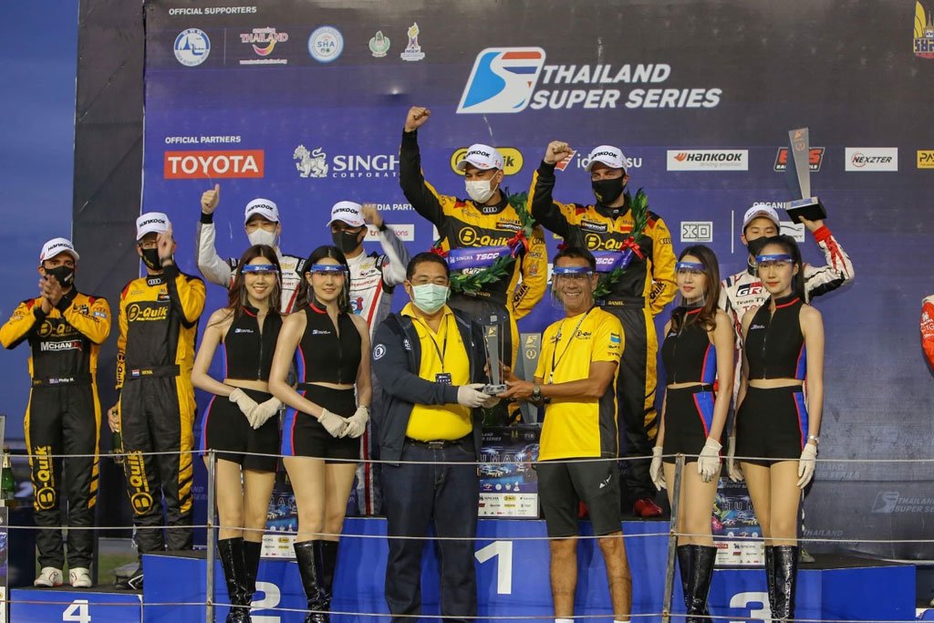 Audi drivers crowned 2020 Thailand Super Series GT3 champions - Sgcarmart