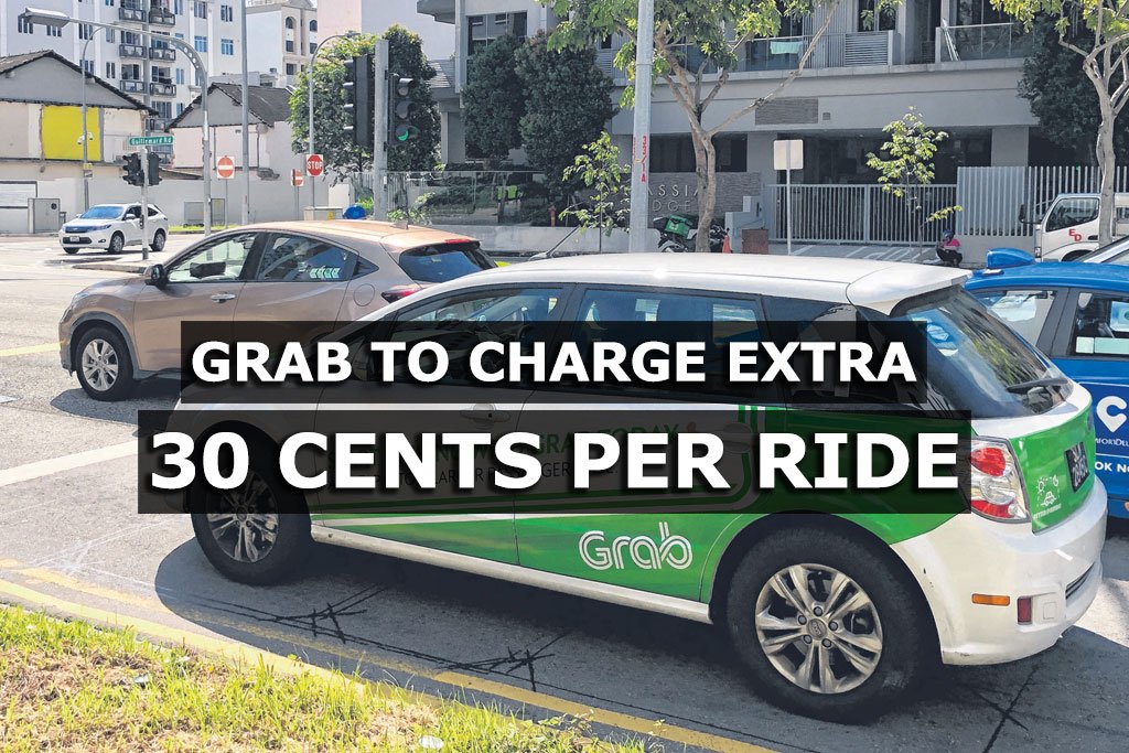 Grab to implement $0.30 platform fee starting 18 December 2020