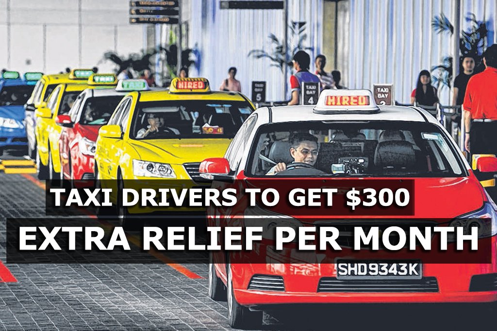Taxi drivers to get extra $300 a month in rental relief from taxi firms