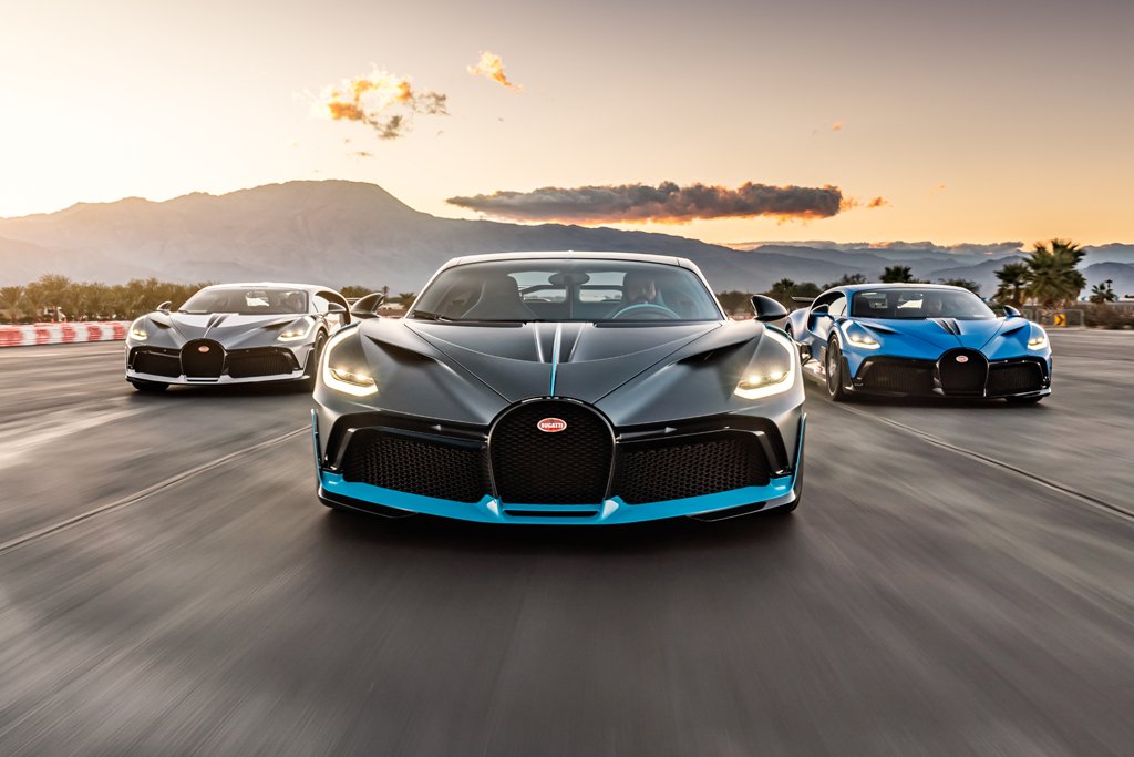 Bugatti delivers the first three units of the Divo for the American ...
