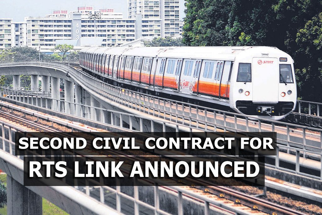 Second civil contract to build Singapore-Johor RTS link announced ...