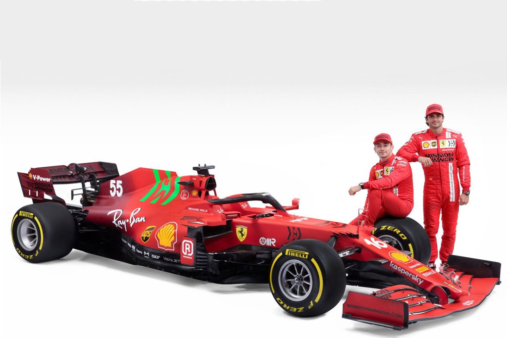 Ferrari reveals its 2021 F1 car - the SF21