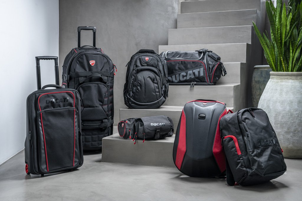 Ducati collaborates with Ogio to release a line of trolley and sport bags