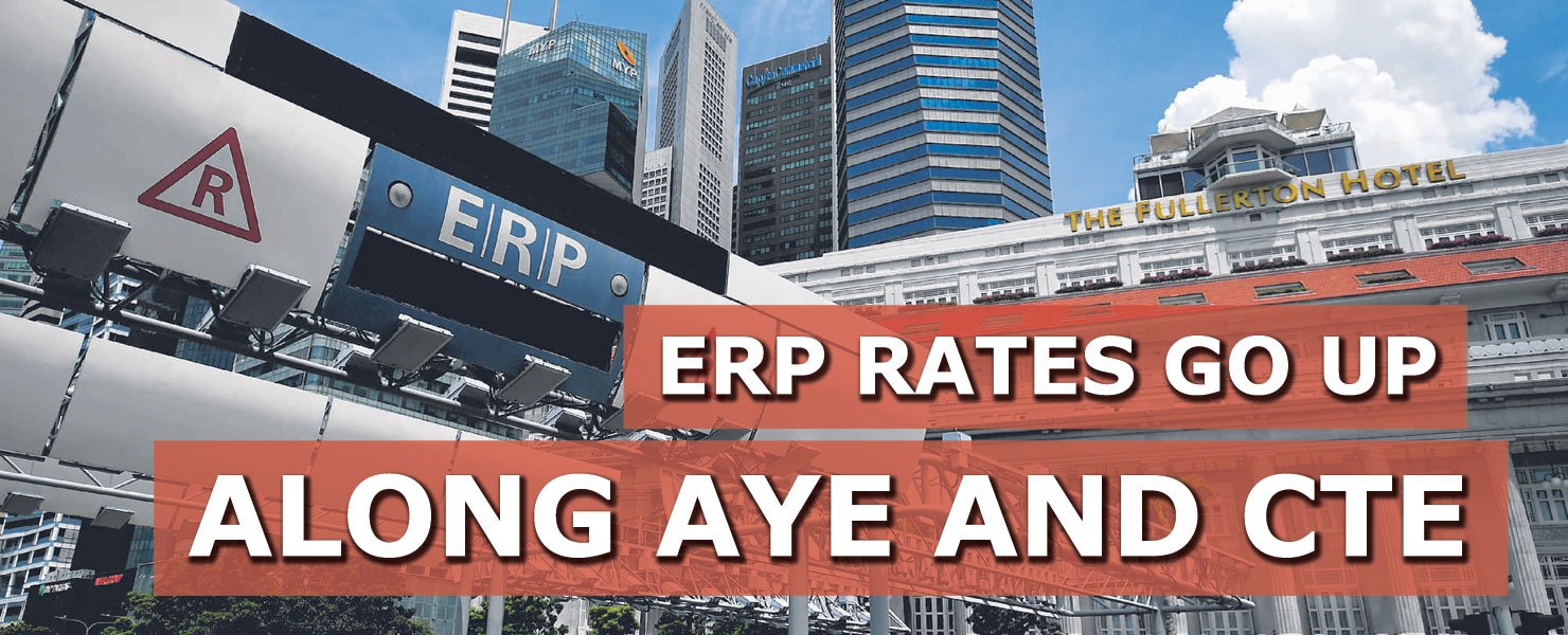 ERP rates to rise along the AYE and CTE