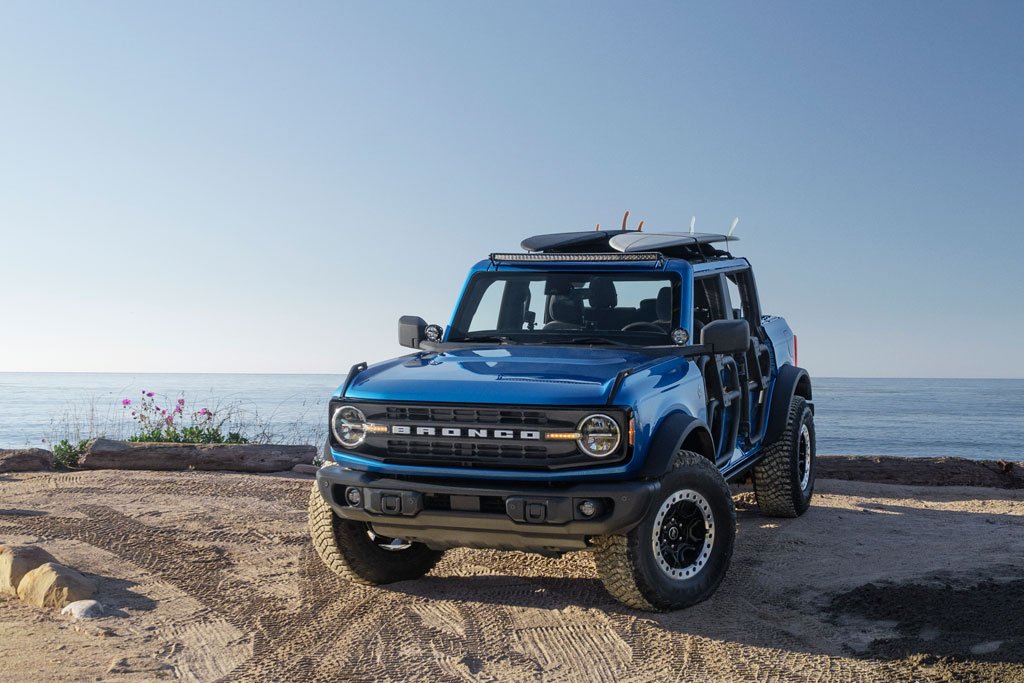 The Ford Bronco Riptide project vehicle is designed for your sun-soaked ...