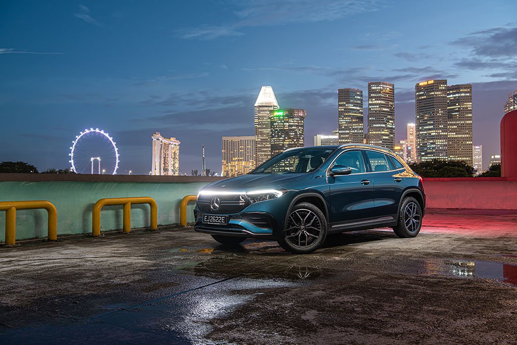 Mercedes unveils the all-electric EQA in Singapore - Sgcarmart