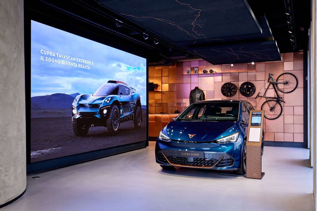 Cupra opens new City Garage in Milan, Italy