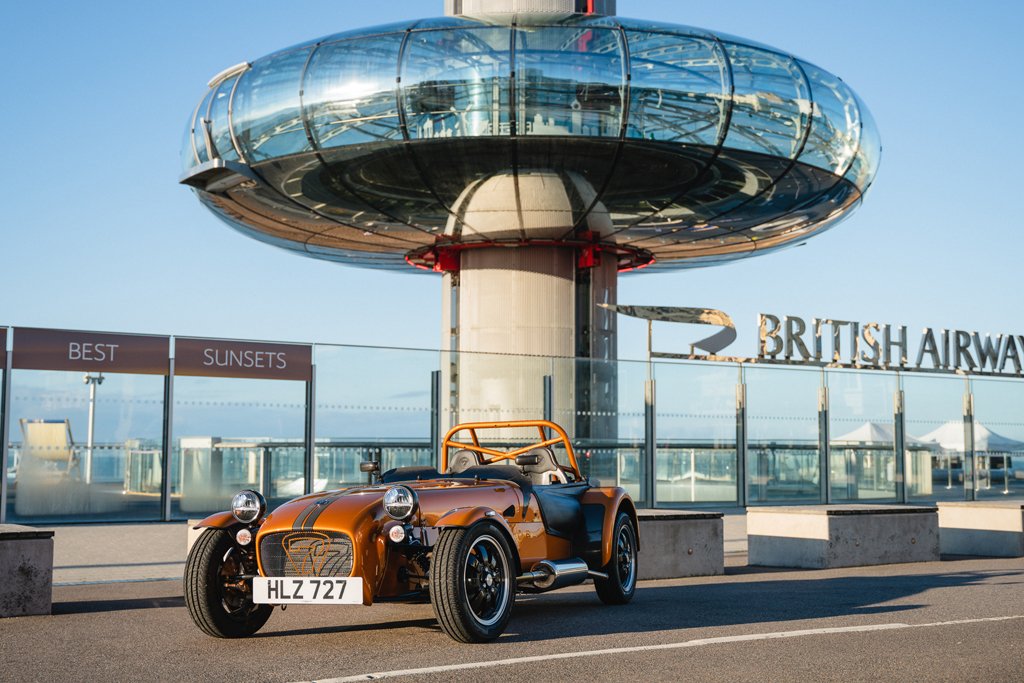 Caterham opens world's highest car pop-up store for the launch of the ...