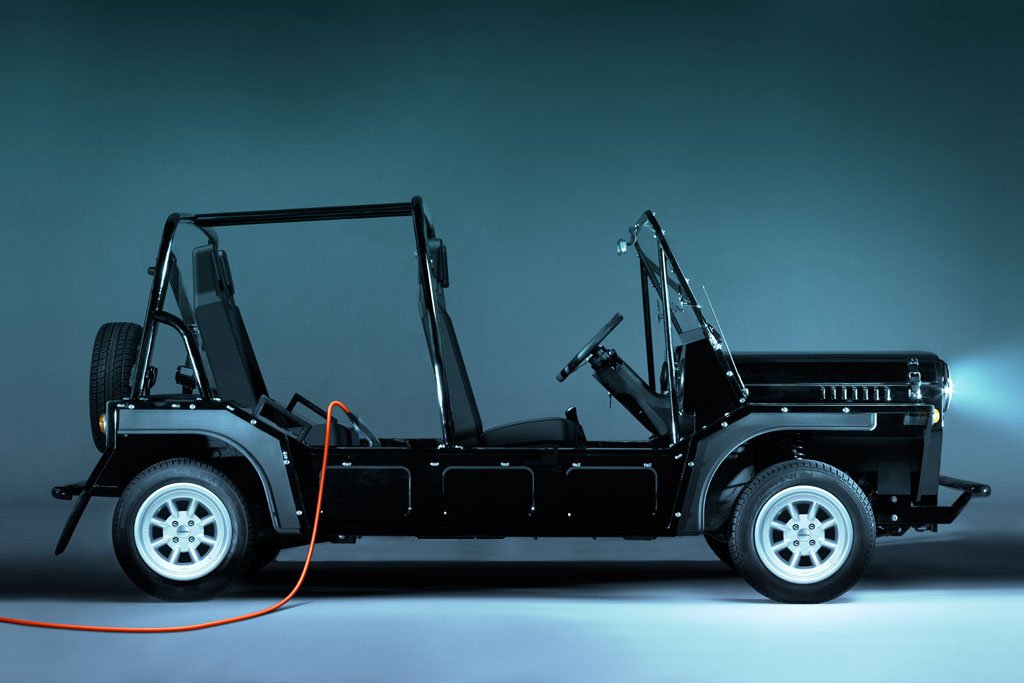 Moke recreational convertible goes full electric - Sgcarmart
