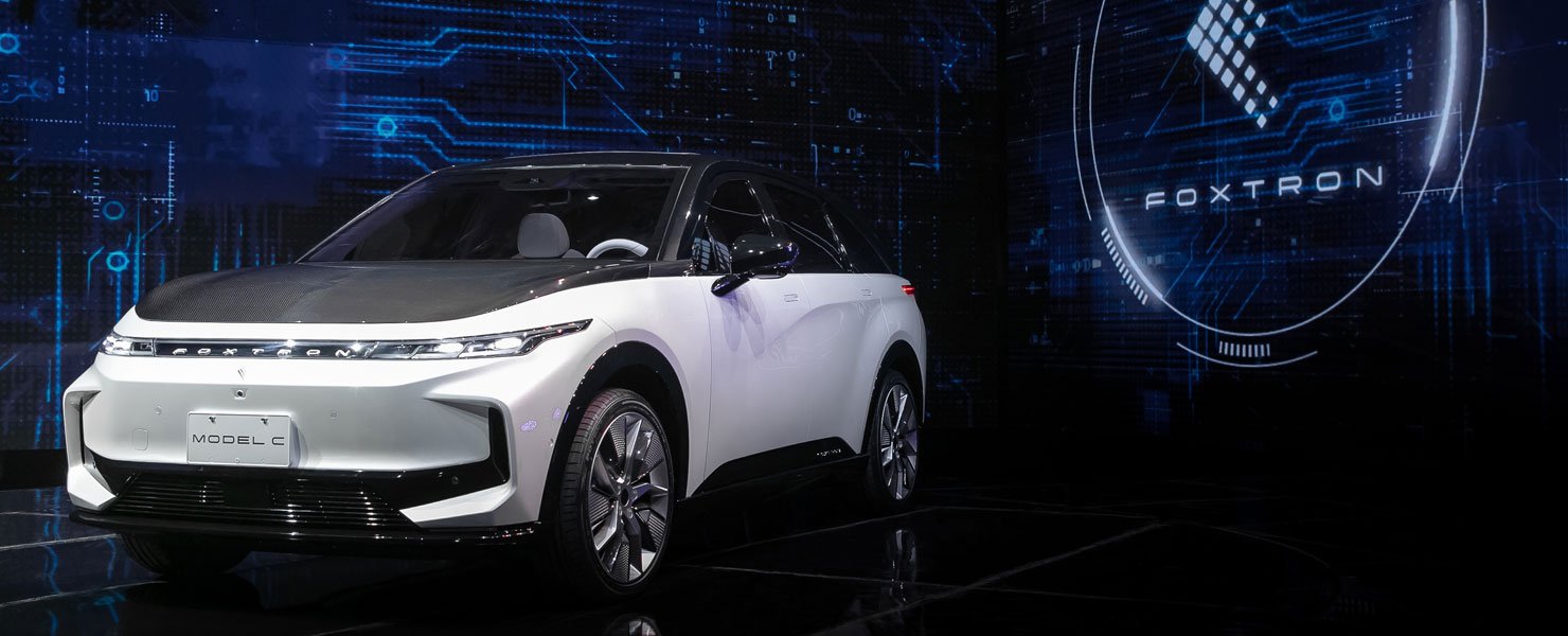 Foxconn aims to break into electric car market with two new concepts