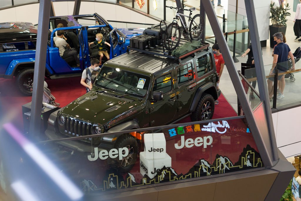 Jeep hosts pop-up at Great World - Sgcarmart
