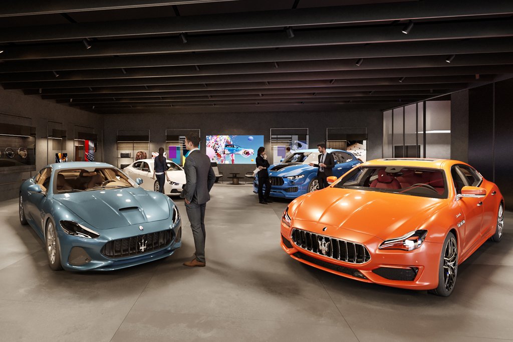 Maserati starts a new era with the OTO Retail project - Sgcarmart