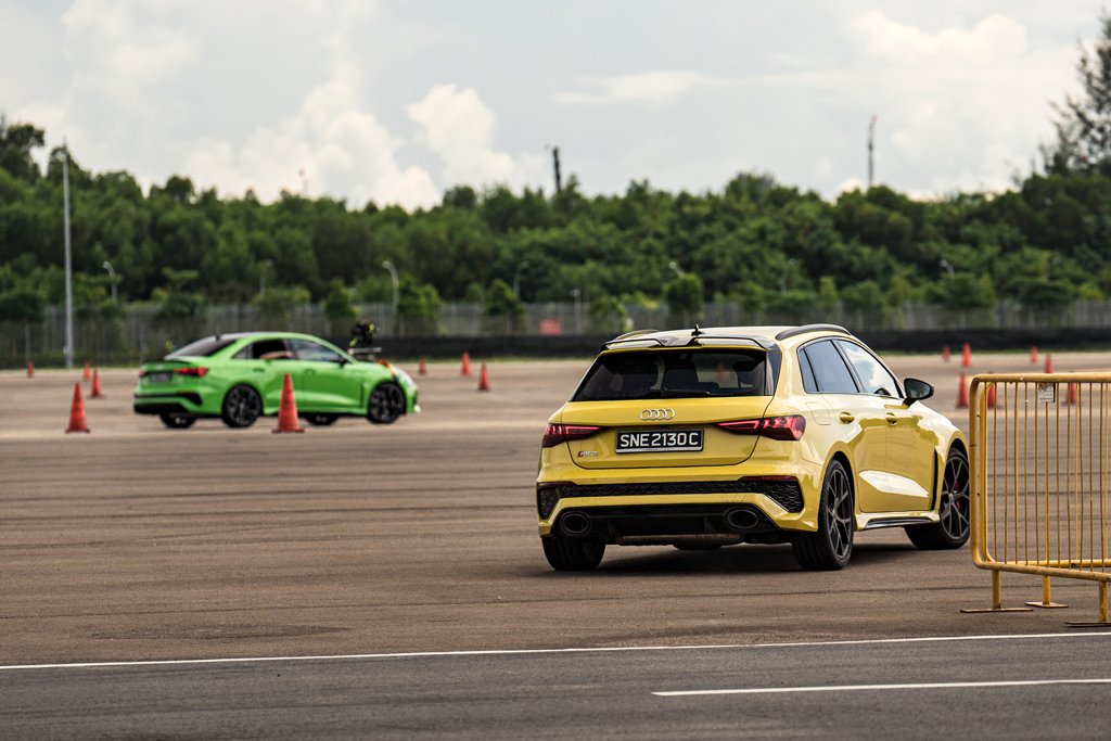 The new Audi RS3 was introduced to the media through an exhilarating ...
