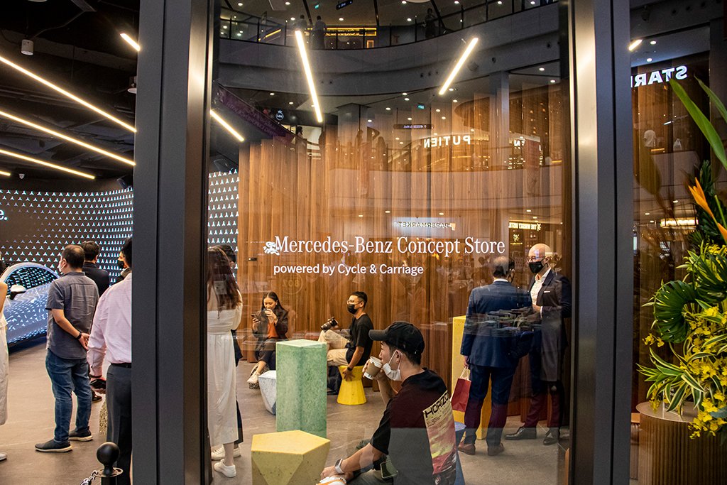 New Mercedes-Benz Concept Store opens in Great World
