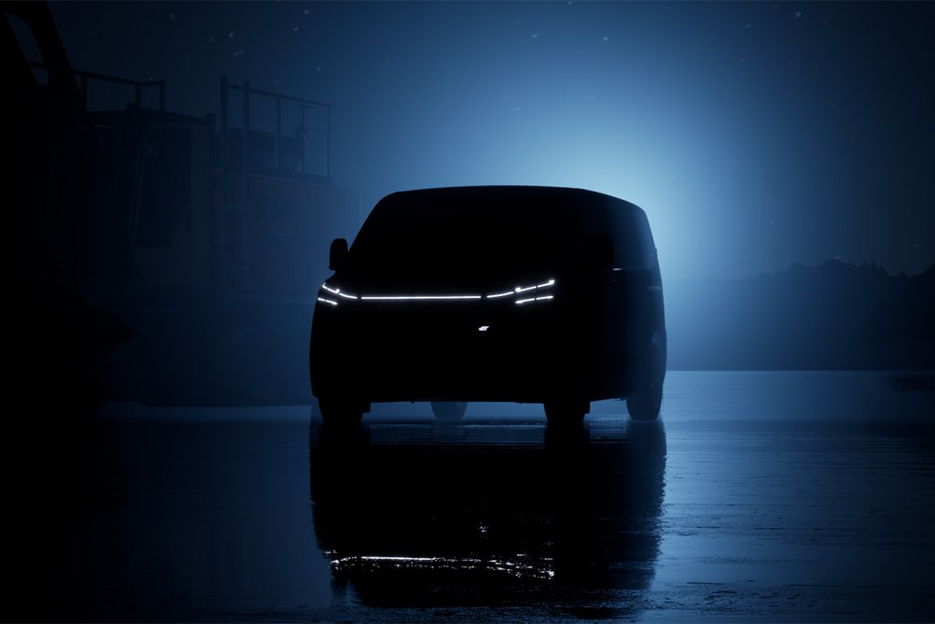 Ford offers first look at new all-electric commercial vehicle