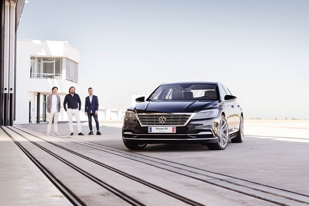 This Phaeton D2 concept is the new generation Phaeton that we never got