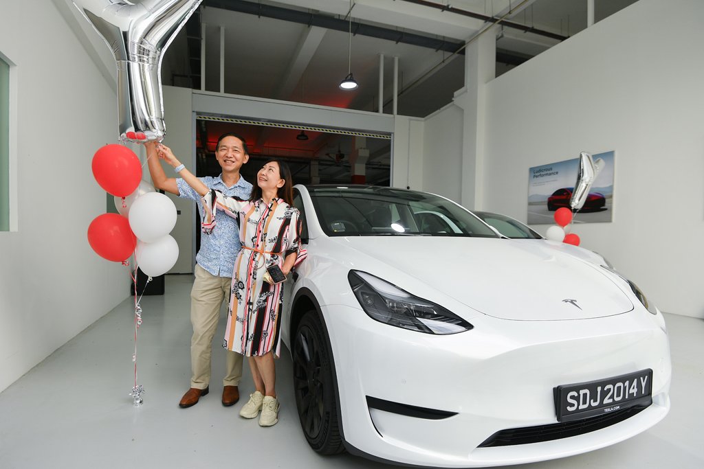First Tesla Model Y deliveries begin in Singapore
