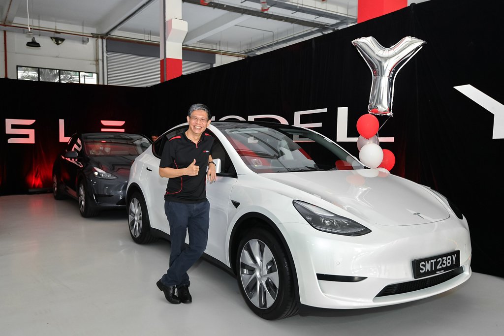 First Tesla Model Y deliveries begin in Singapore