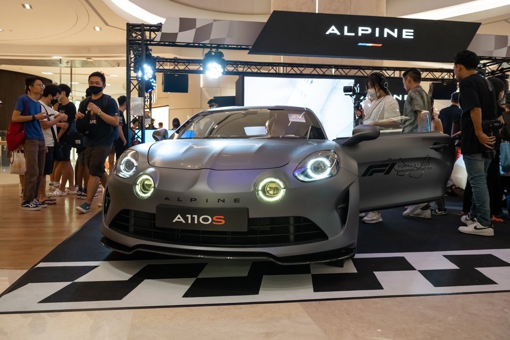 Alpine Singapore launches updated A110 lineup with the help of Fernando ...