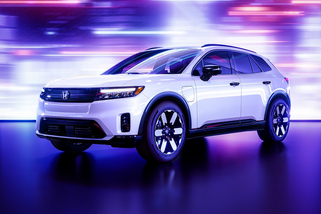 Honda reveals the design of its fully electric SUV, the Prologue ...