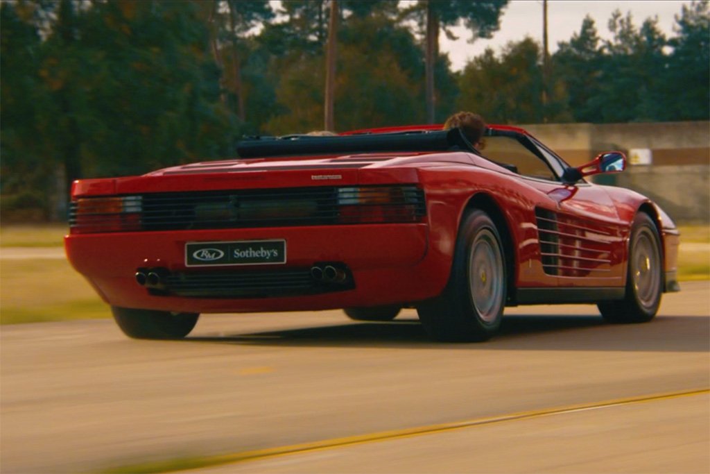 Super rare Ferrari Testarossa Spider up for sale