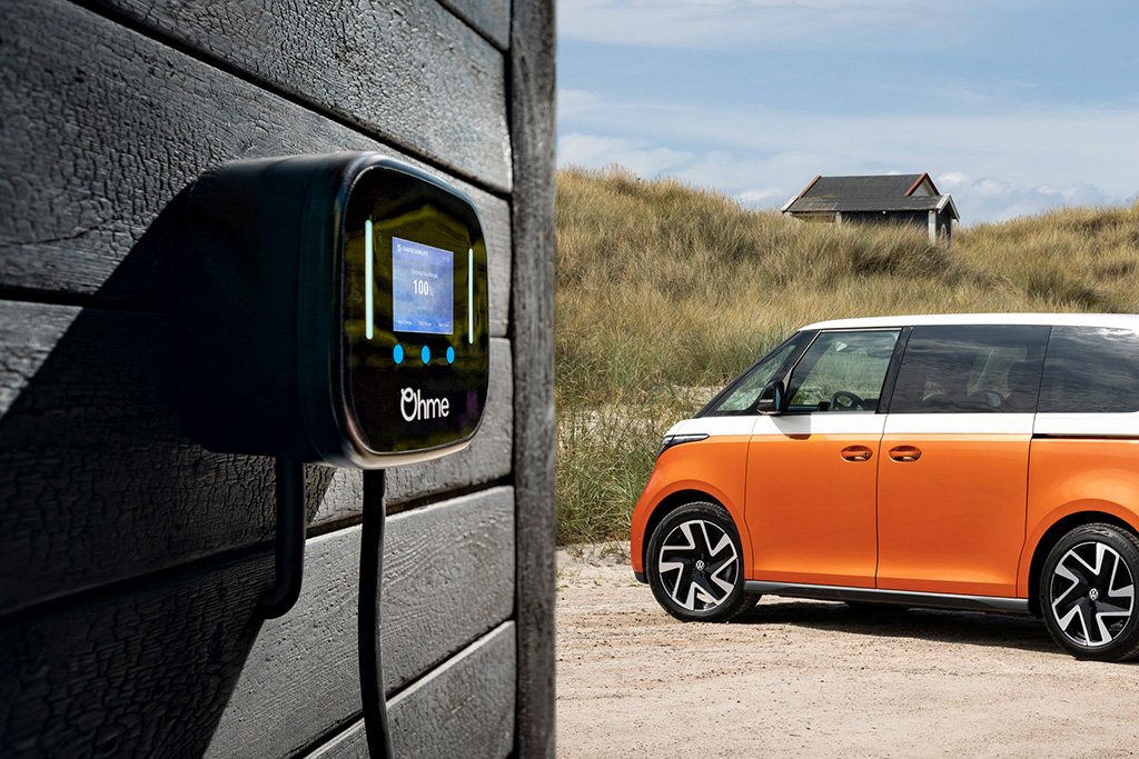 Volkswagen ID. Buzz now comes with Ohme's Home Pro smart charger ...