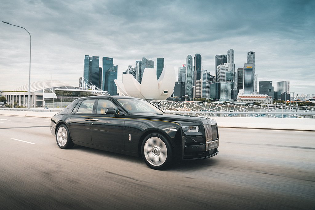 The Rolls-Royce Phantom II has made its debut in Singapore