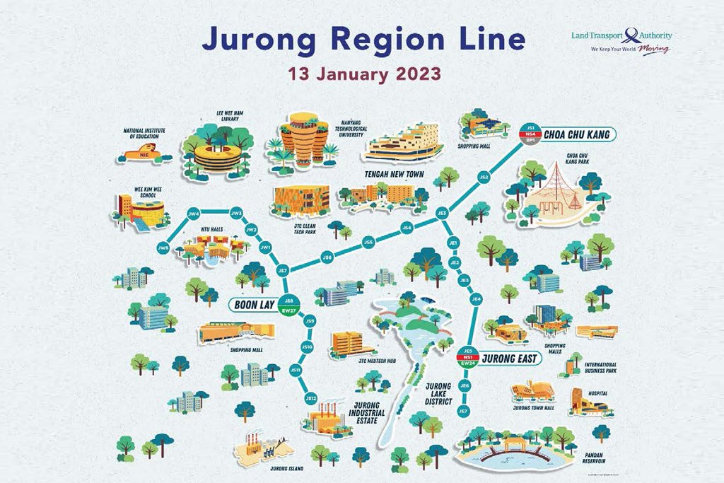 Construction work commences on new Jurong Region MRT Line - Sgcarmart