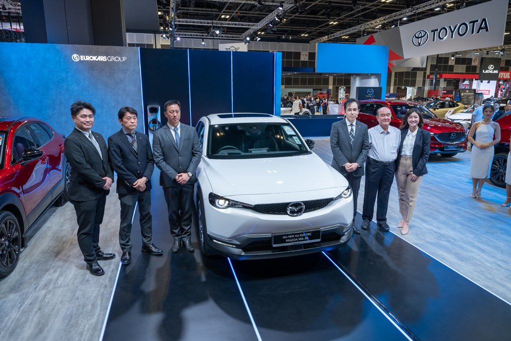 Mazda launches the MX-30 here at the 2023 Singapore Motor Show