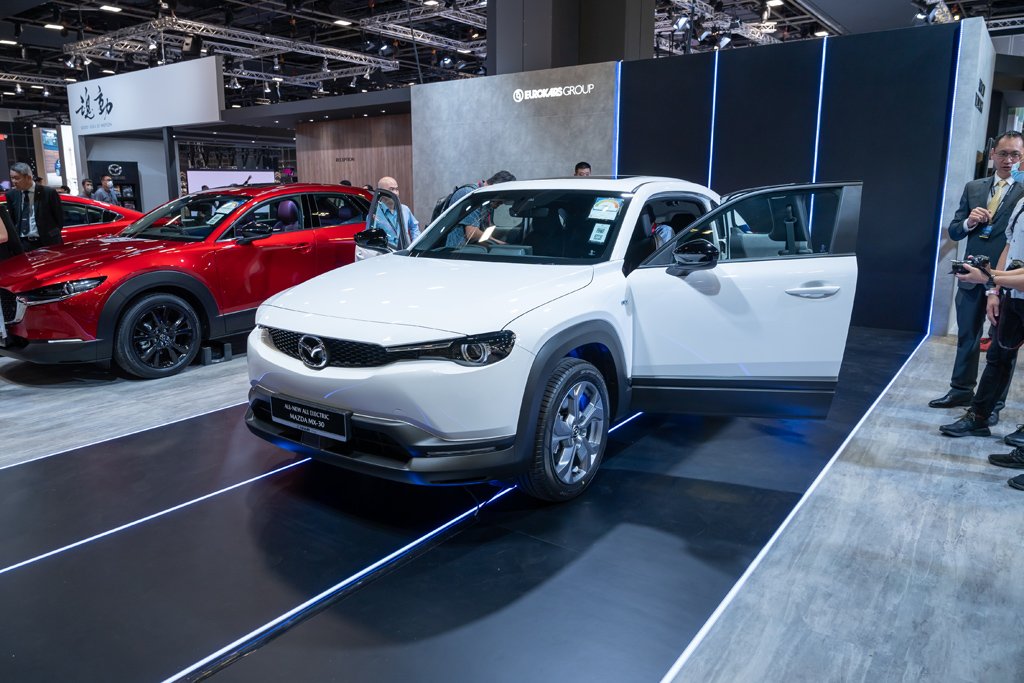 Mazda launches the MX-30 here at the 2023 Singapore Motor Show