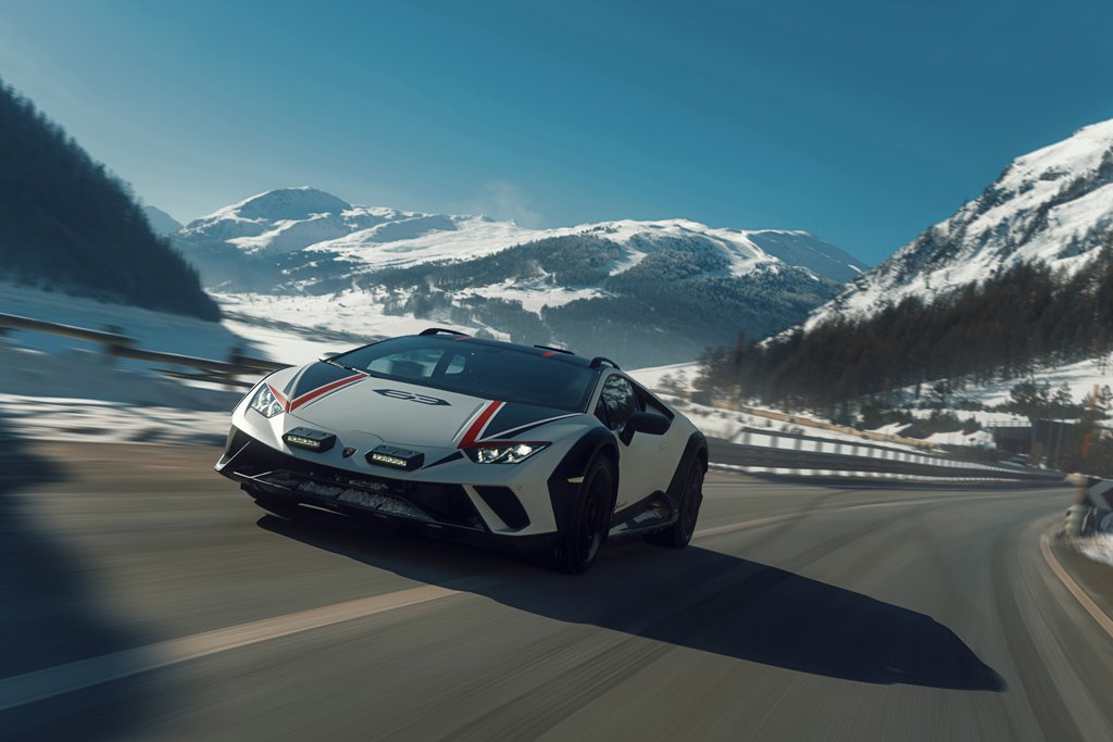 Lamborghini showcases the Huracan Sterrato on ice - Sgcarmart