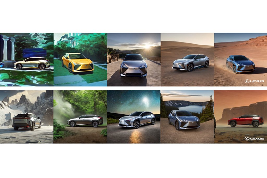 AI can now make your picture-perfect Lexus