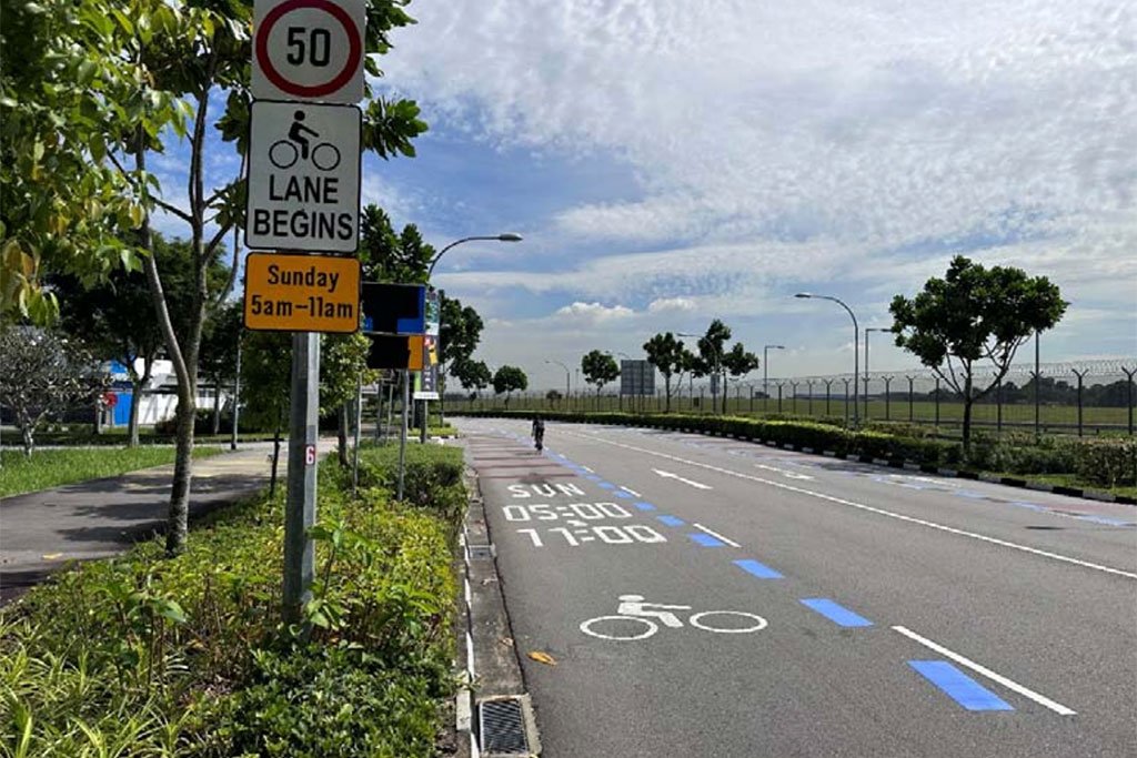 Seletar Sunday Cycling Lane to become permanent after six-month pilot
