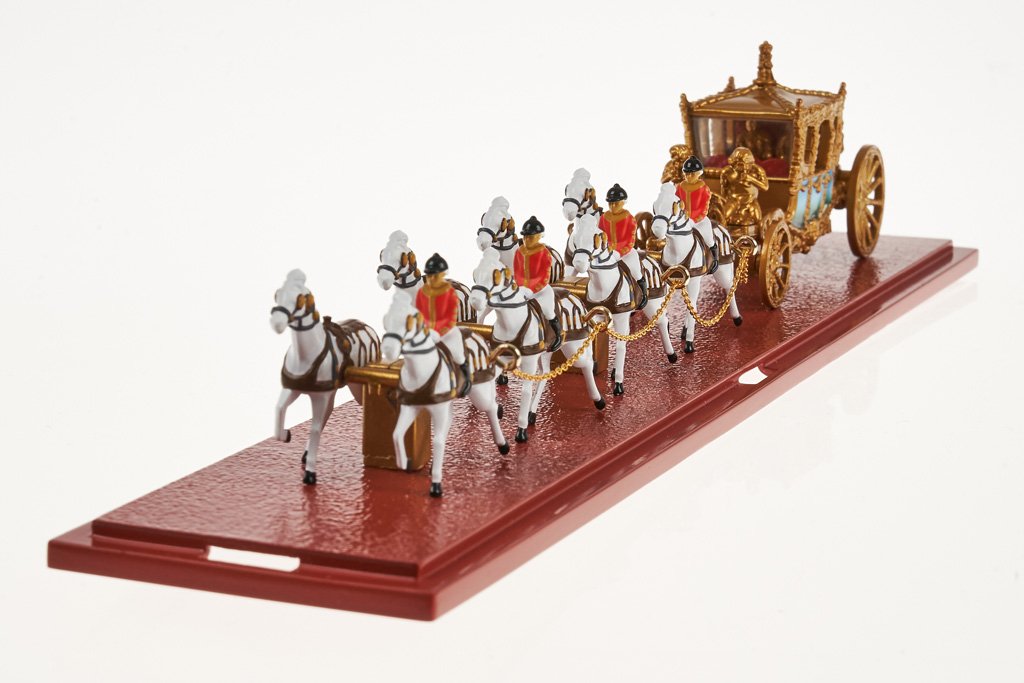 Mattel offers 1:64 scale model of Gold State Coach to celebrate King ...