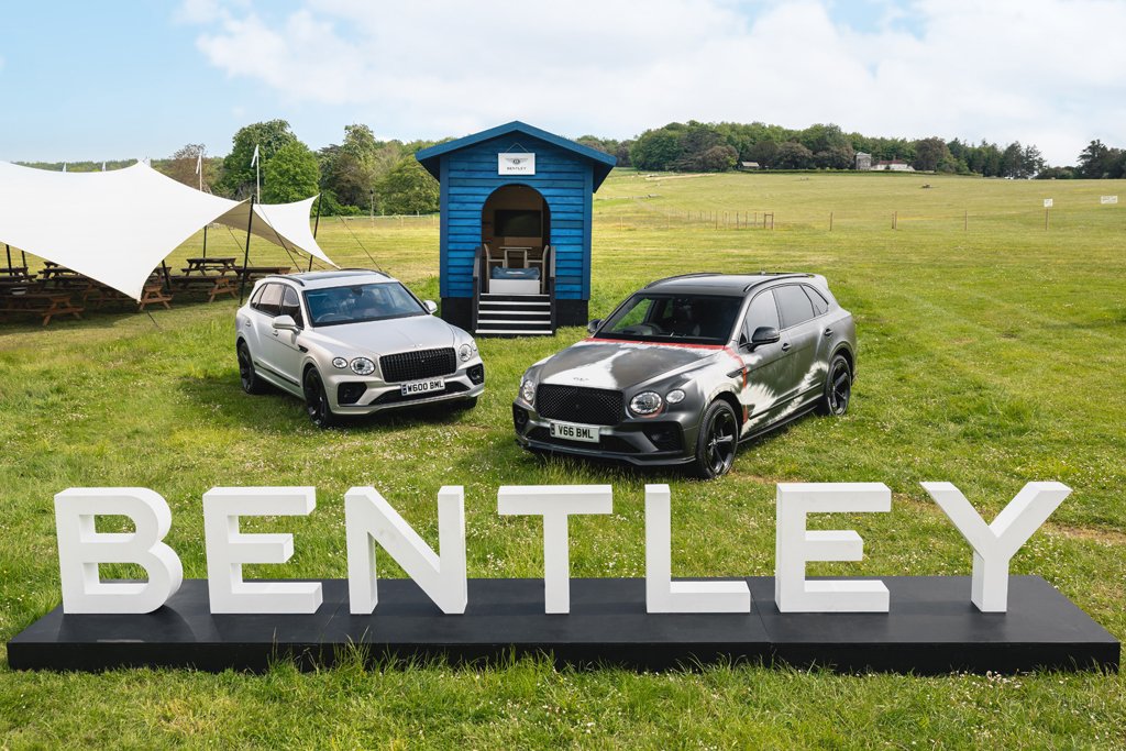 Bentley shows off special "furry" Bentayga at Goodwoof festival