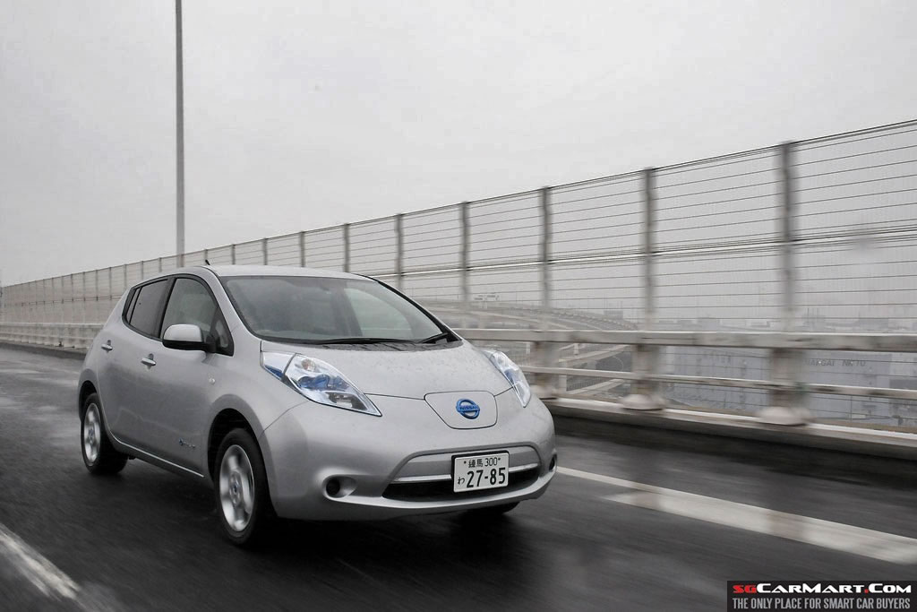 Nissan Leaf EV Review - Sgcarmart