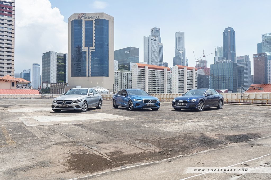 Comparison - Audi A4 & Mercedes-Benz C-Class & Volvo S60