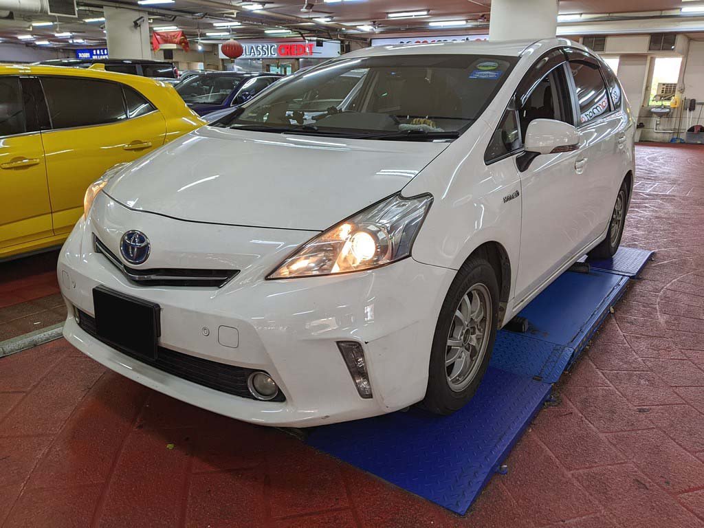 Bidding Details: Toyota Prius Alpha 1.8S A (Hybrid) (19-Sep-2014 ...