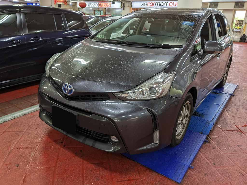 Bidding Details: Toyota Prius Alpha 1.8s Cvt (Hybrid) (23-May-2018 ...